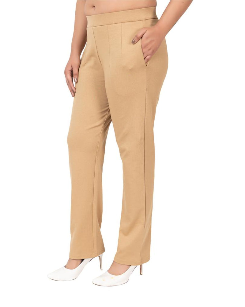 Plus size cigarette pencil pants & trousers for women casual and office ...